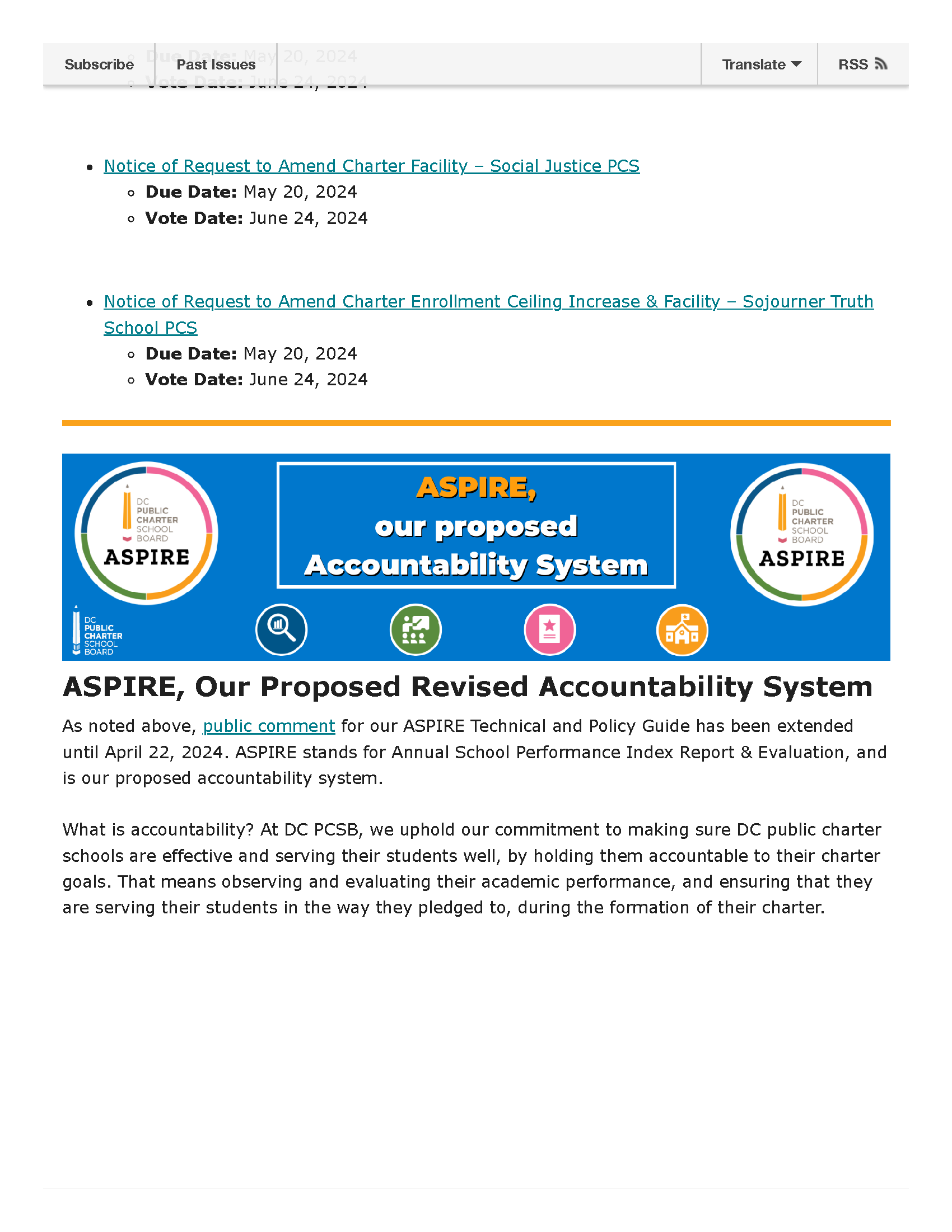 April 2024 Newsletter | DC PCSB